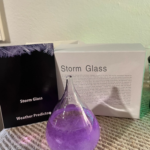 Accents | Storm Blown Glass Weather Predicting | Poshmark